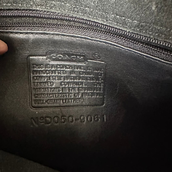 Coach | Bags | Vintage Black Coach Leather Rambler Crossbody Bag Legacy ...